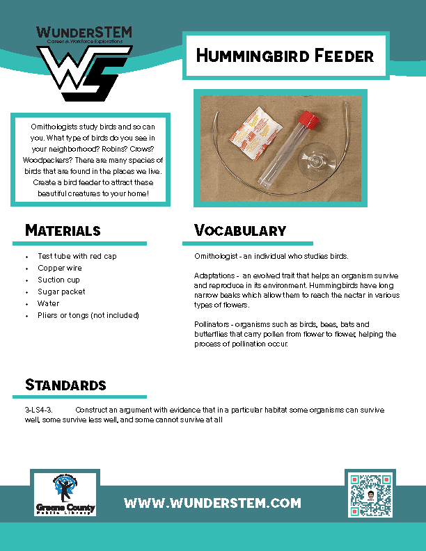 Ornithologist | WunderSTEM